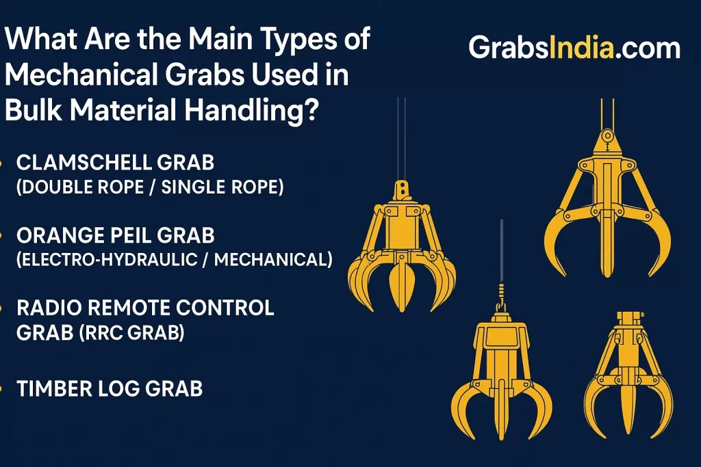 What Are The Main Types Of Mechanical Grabs Used In Bulk Material ...